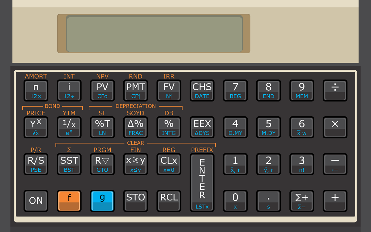 Web HP-12C emulator